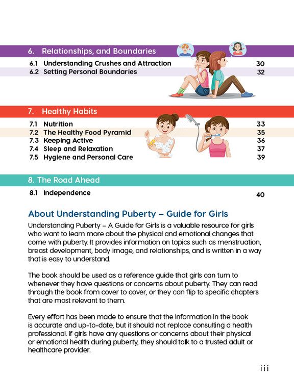 Understanding Puberty – A Guide for Girls – Blue Ring Education