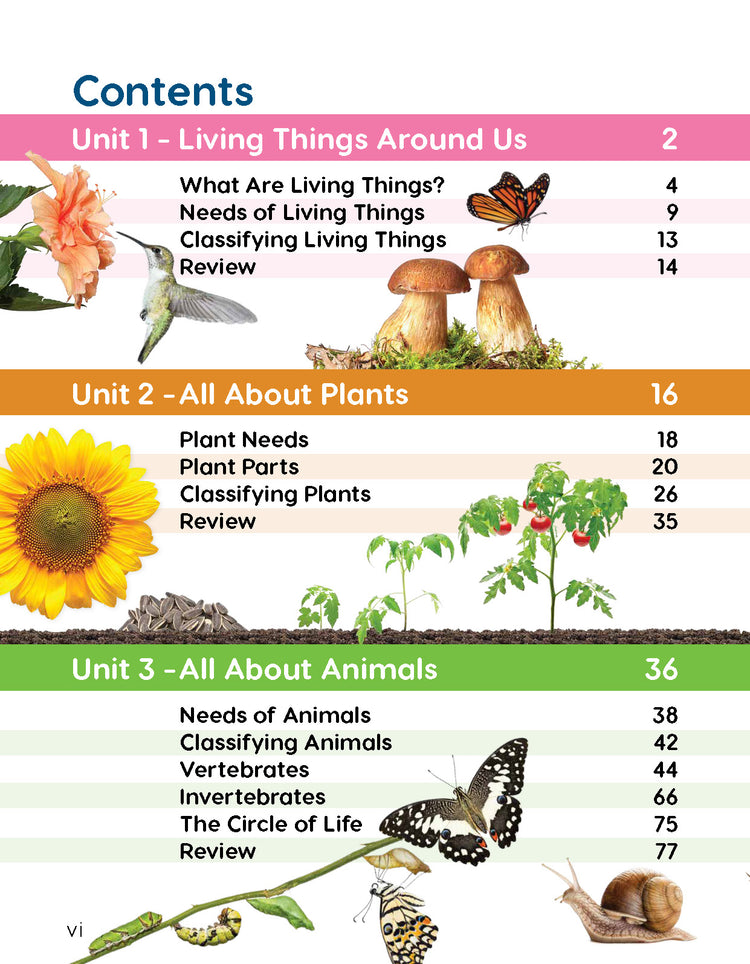 Next Generation Science Textbook – Grade 3, Book A – Blue Ring Education