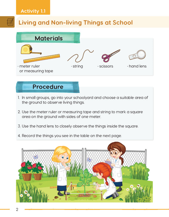Next Generation Science Activity Book – Grade 3, Book A – Blue Ring ...