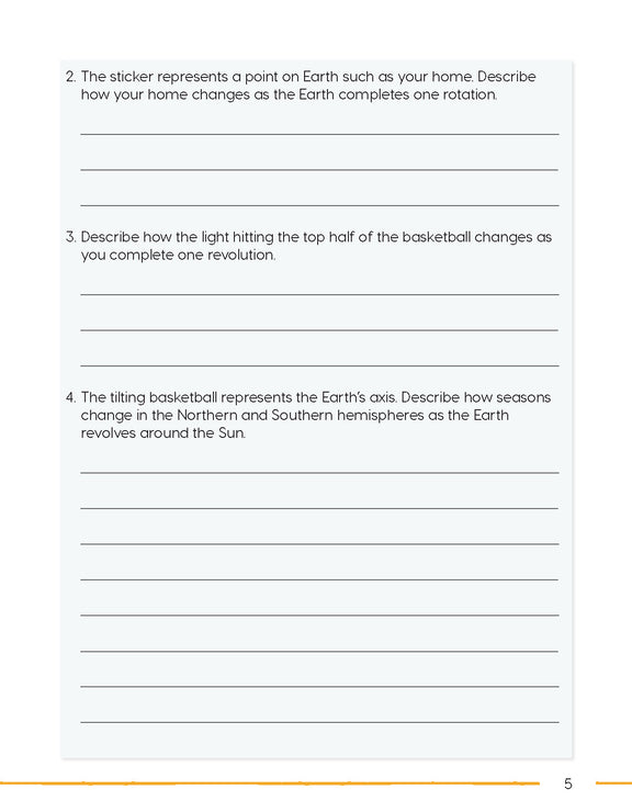 Next Generation Science Activity Book – Grade 3, Book B – Blue Ring ...