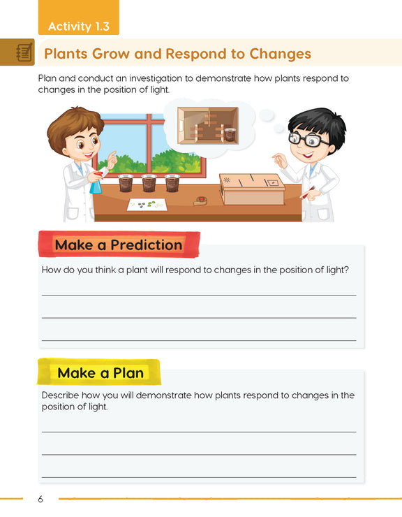 Next Generation Science Activity Book – Grade 3, Book A – Blue Ring ...