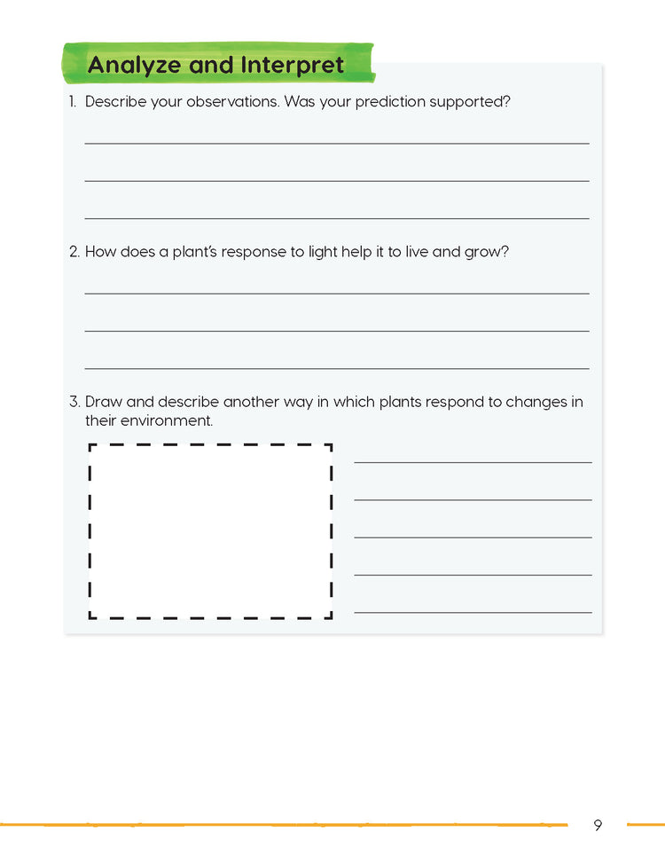 Next Generation Science Activity Book – Grade 3, Book A – Blue Ring ...